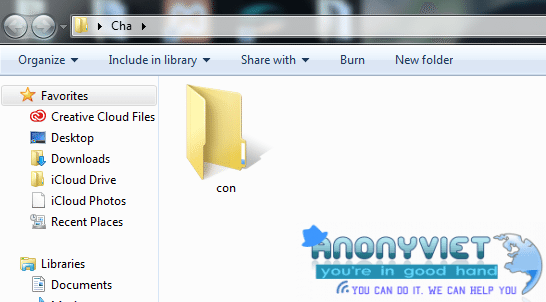Tips for Creating an Undeletable Folder on Windows - AnonyViet ...