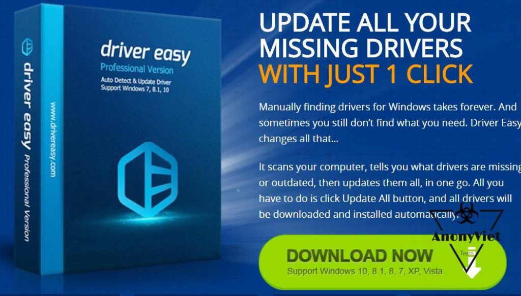 Guide to get Driver Easy license - AnonyViet - English Version