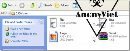 How to hide files with images using Command Prompt - AnonyViet ...