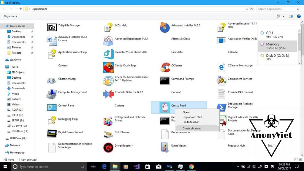How to bring Windows 10 Shortcut Apps to the Desktop - AnonyViet ...