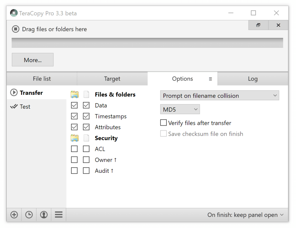 TeraCopy 3.3 Speed up File Copy on Windows - AnonyViet - English Version