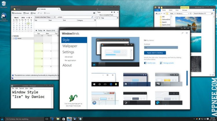 WINDOWBLINDS 10.84 Full Key - Phần mềm trang trí Windows cực đẹp ...