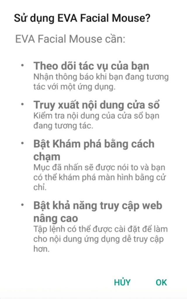 Instructions to control the phone with the Head with EVA Facial Mouse ...