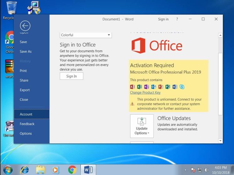 How to install Office 2019 on Windows 7, 8, 8.1 - AnonyViet - English ...