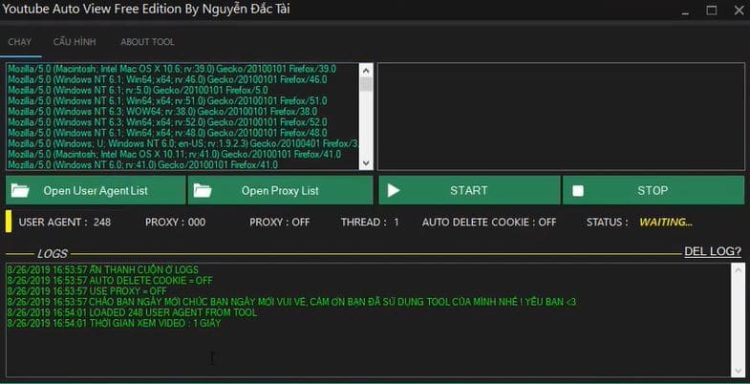 Download Youtube Auto View v3 - Tool to increase Youtube View by Proxy ...