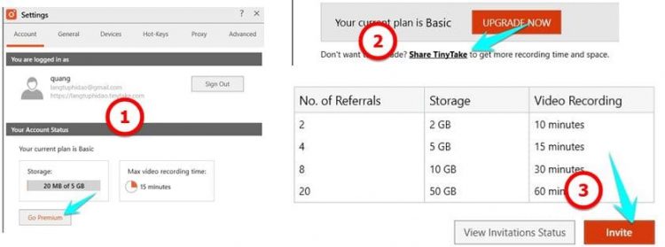 Download TinyTake - Screen capture software, create captions with many ...