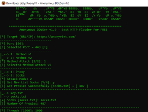 Share Tool DDOS Anonymous DDoSer v1.0 Full Power extremely powerful ...