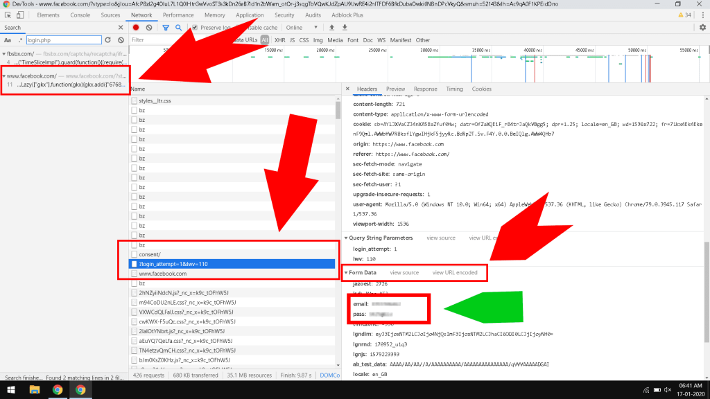 How to view logged in Facebook Password in PlainText format - AnonyViet ...