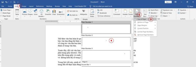 How to number text pages on top, remove the first page Word 2010/2013 ...