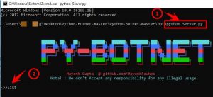 Cách tạo Botnet DDOS đơn giản bằng Py-Botnet - AnonyViet