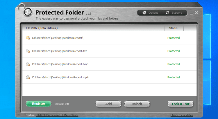 Key IObit Protected Folder - Khóa thư mục, file bằng mật khẩu - AnonyViet