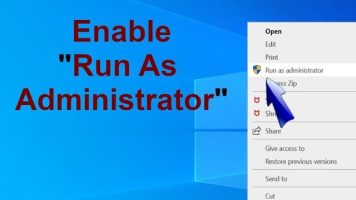 What does "Run as Administrator" mean in Windows 10? - AnonyViet ...