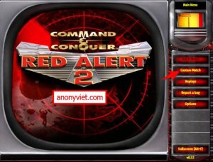 Cách chơi RA2 - Red Alert 2 trên trình duyệt Web miễn phí - AnonyViet