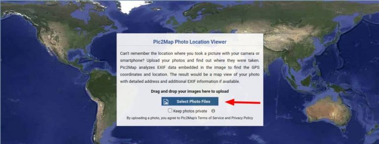 Tìm thông tin chi tiết một bức ảnh bằng PIC2MAP - AnonyViet