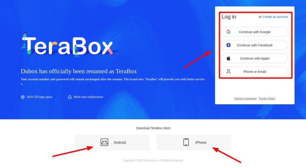 TeraBox: 1TB Free Cloud Storage Service - AnonyViet - English Version