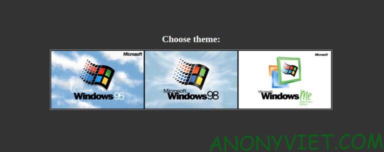 How to use Windows 3.1/95/98/Me with Emupedia - AnonyViet - English Version