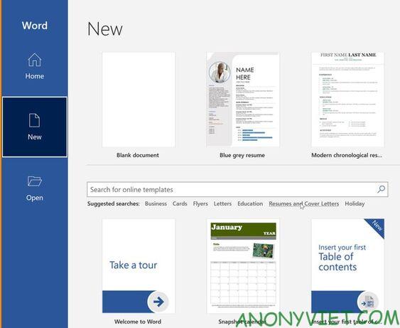 How to Create a Professional Resume Using Microsoft Word - AnonyViet ...