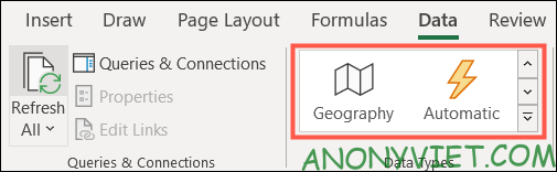 How to apply data type automatically in Excel - AnonyViet - English Version
