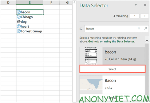 How to apply data type automatically in Excel - AnonyViet - English Version