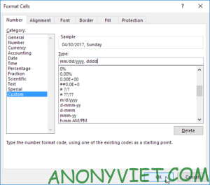 Cover 44: How to Customize Number Formats in Excel - AnonyViet ...