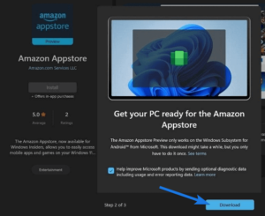 How to Install Amazon App Store on Windows 11 - AnonyViet - English Version
