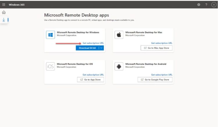 Instructions to connect Windows 365 Cloud PC with Remote Desktop ...