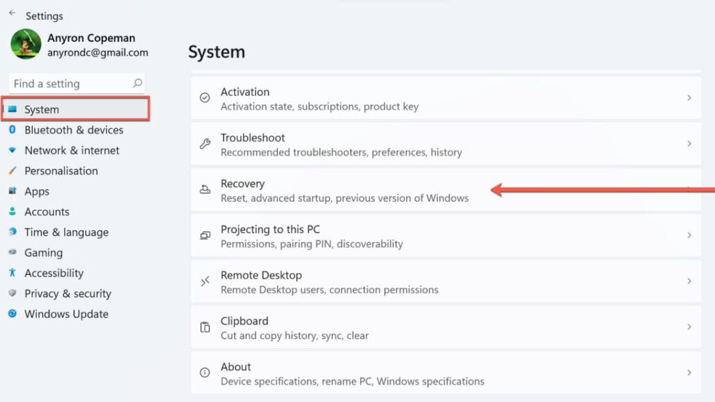 How to downgrade Windows 11 to Windows 10 - AnonyViet - English Version