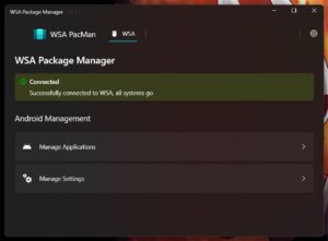 Installing Android App on Windows 11 is easier with WSA PacMan - AnonyViet - English Version