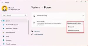How to change Power Mode on Windows 11 - AnonyViet - English Version