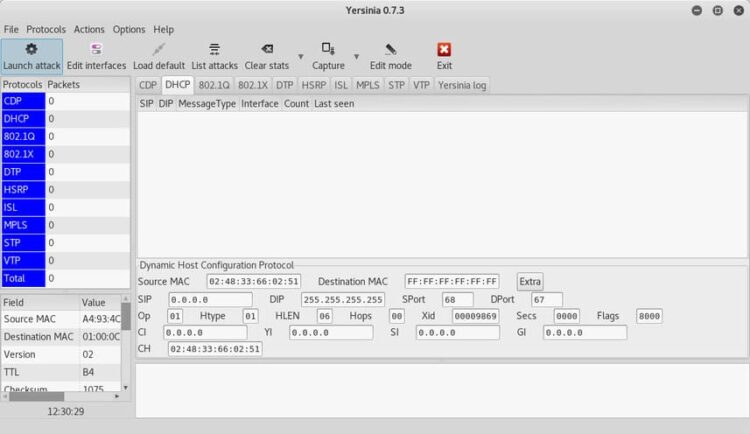 DOS ATTACK từ bên trong mạng đến máy chủ DHCP - AnonyViet
