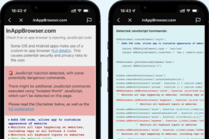 Cách dùng InAppBrowser để kiểm tra trình duyệt có theo dõi bạn không? - AnonyViet