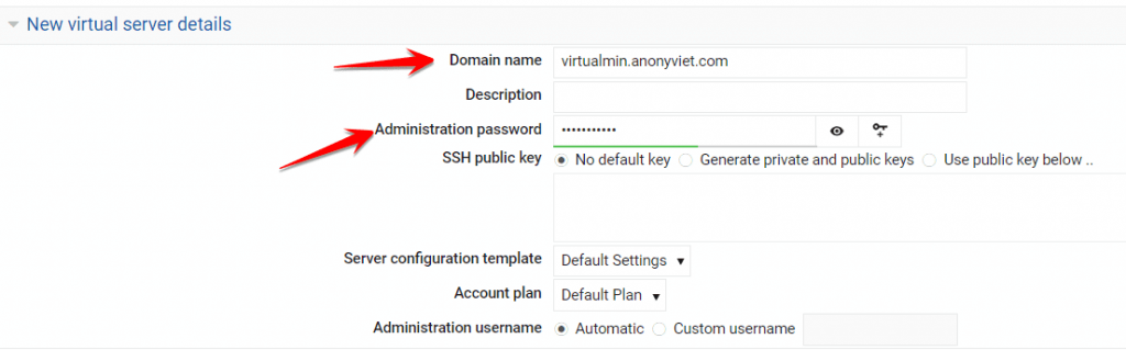 Cách cài đặt Virtualmin trên Ubuntu bằng VPS Orcale - AnonyViet