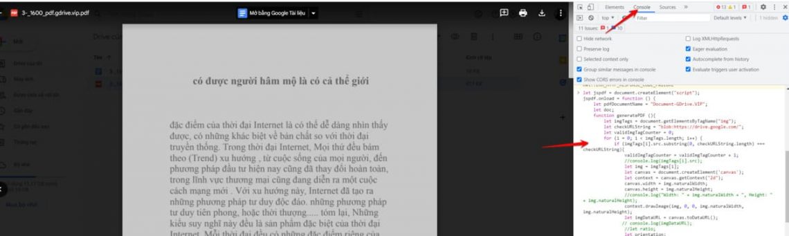 Mẹo tải File PDF, Word bị chặn trên Google Drive - AnonyViet