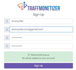 Hướng dẫn treo máy kiếm tiền bằng Traffmonetizer - AnonyViet