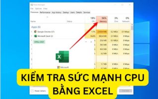 Cách kiểm tra sức mạnh CPU bằng File Excel - AnonyViet