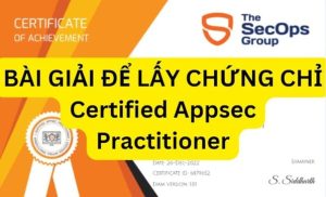 Dump Certified Appsec Practitioner (CAP) answers 100% pass - AnonyViet ...