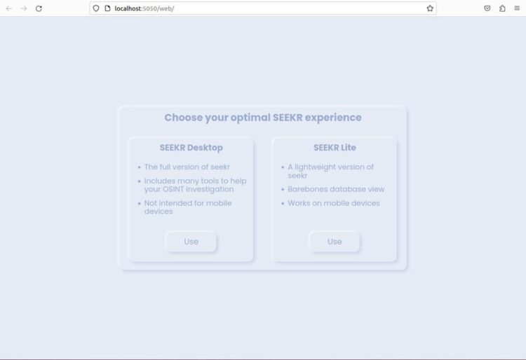 SEEKR: OSINT . Data Collection Toolkit - AnonyViet - English Version