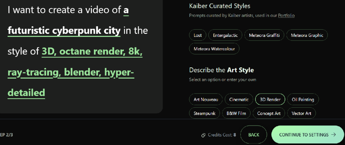 Cách làm video Deforum Stable Diffusion bằng Kaiber