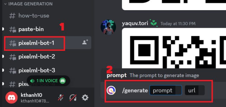 Hướng dẫn cách tạo QR Art bằng Discord Bot cực nhanh chóng