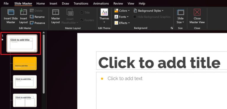 Cách chèn logo hàng loạt vào từng slide Powerpoint - AnonyViet