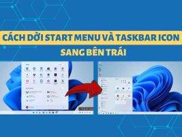 How to change the Start Menu and Taskbar Icon position on Windows 11 ...