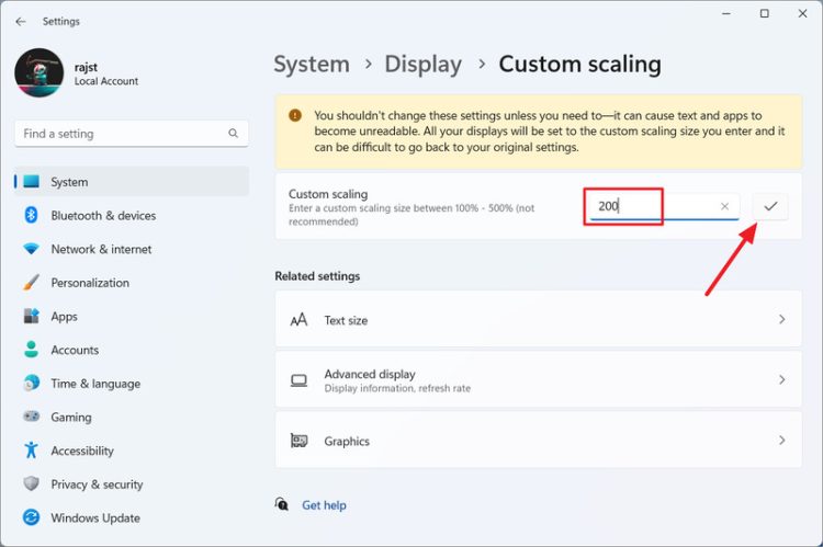 How to adjust display screen size on Windows 11 - AnonyViet - English ...