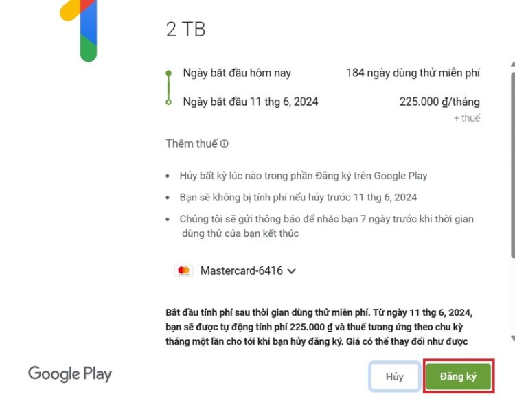 Cách nhận 2TB Google Drive 6 tháng không tốn đồng nào - AnonyViet