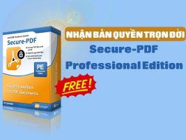 Nhận bản quyền Secure-PDF Professional Edition trọn đời: Giải pháp bảo mật toàn diện cho tệp PDF ...