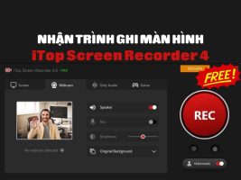 Nhận bản quyền iTop Screen Recorder 4 - Trình ghi màn hình miễn phí - AnonyViet