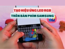Cách thêm hiệu ứng LED RGB cho bàn phím Samsung thêm sinh động - AnonyViet