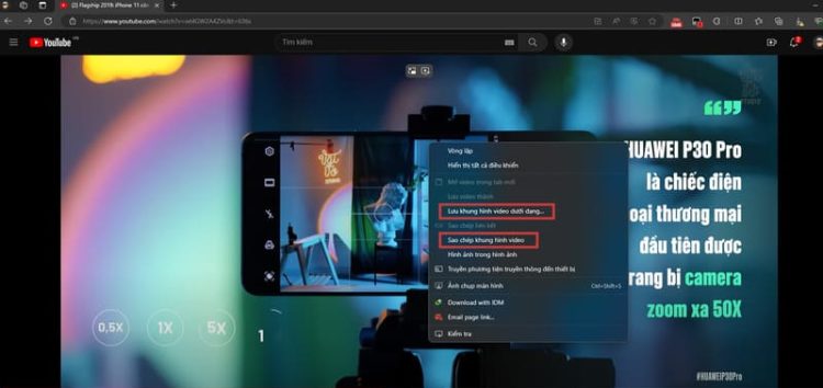 How to take high quality screenshots of Youtube videos - AnonyViet ...