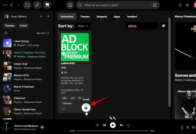 Thay đổi giao diện Spotify với Spicetify - AnonyViet