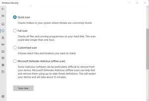 3 ways to create Windows Security Scan shortcut on Windows 11 - AnonyViet - English Version
